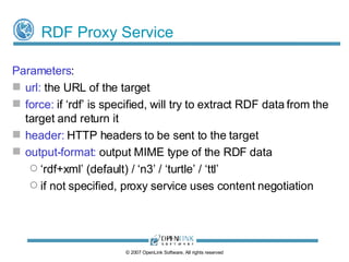 Virtuoso Sponger - RDFizer Middleware for creating RDF from non RDF Data Sources | PPT ...