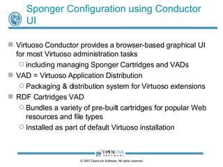 Virtuoso Sponger - RDFizer Middleware for creating RDF from non RDF ...