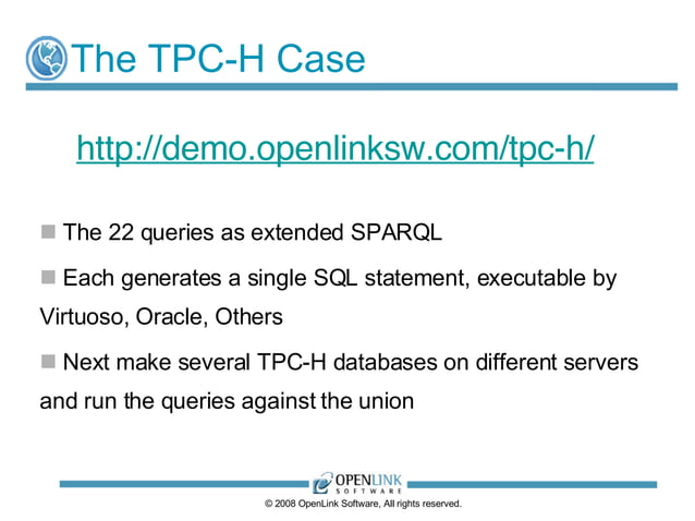 Virtuoso Relational To Rdf Mapping Ppt