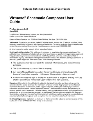 Virtuoso schematic composer user guide | PDF