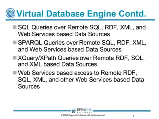 Virtuoso Universal Server Overview | PPT