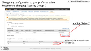 Quick Start Guide using Virtuozzo 7 (β) on AWS EC2 | PPTX