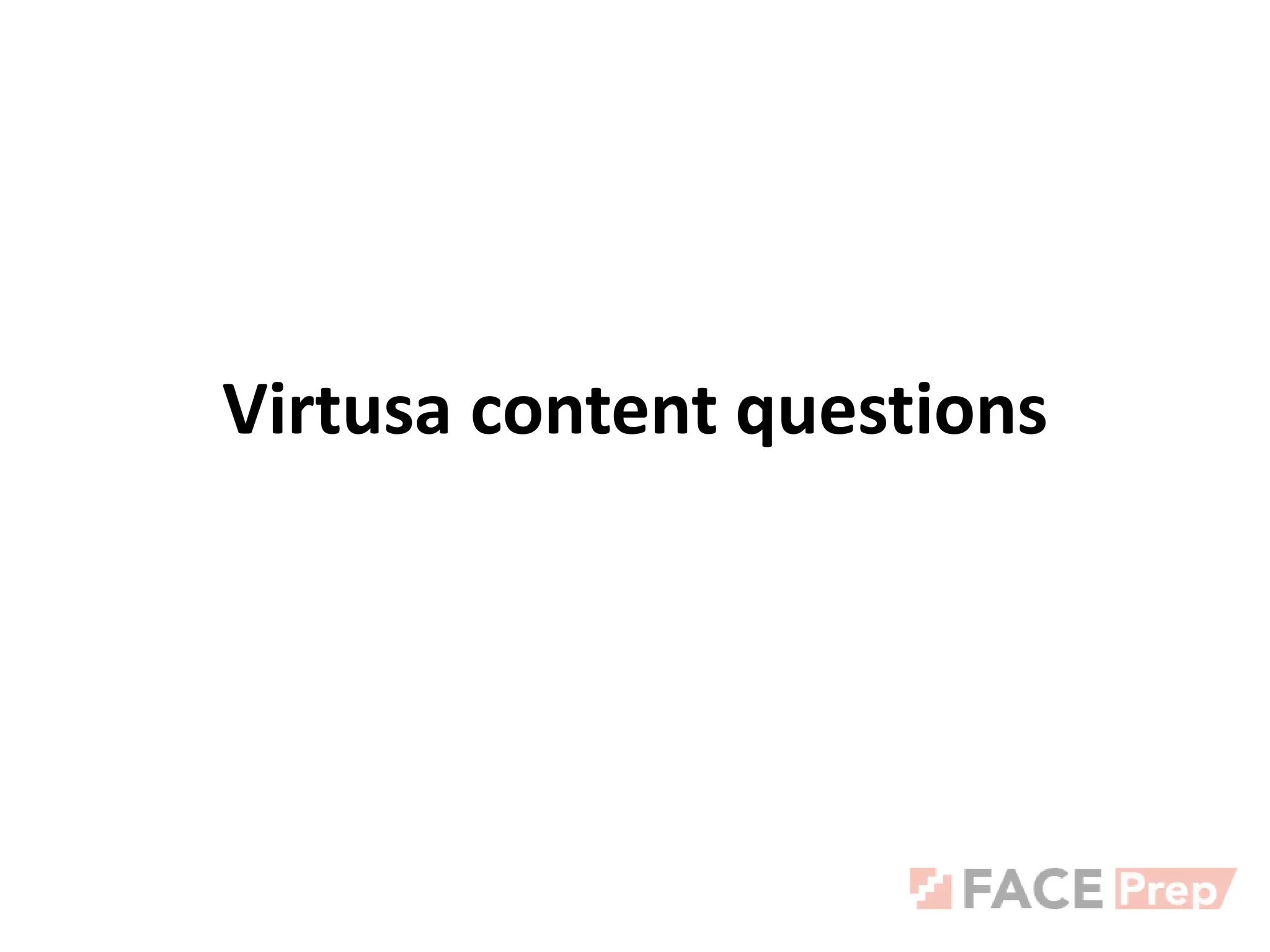 Virtusa questions placement preparation guide | PPTX