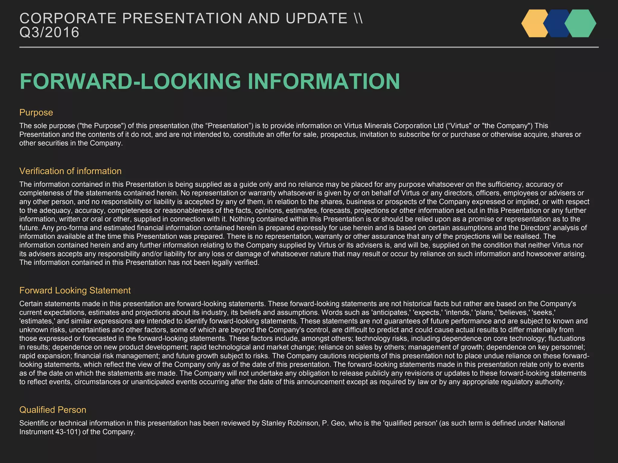 Virtus corporate presentation q3_2016 | PDF