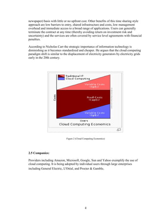 Cloud computing Report | PDF
