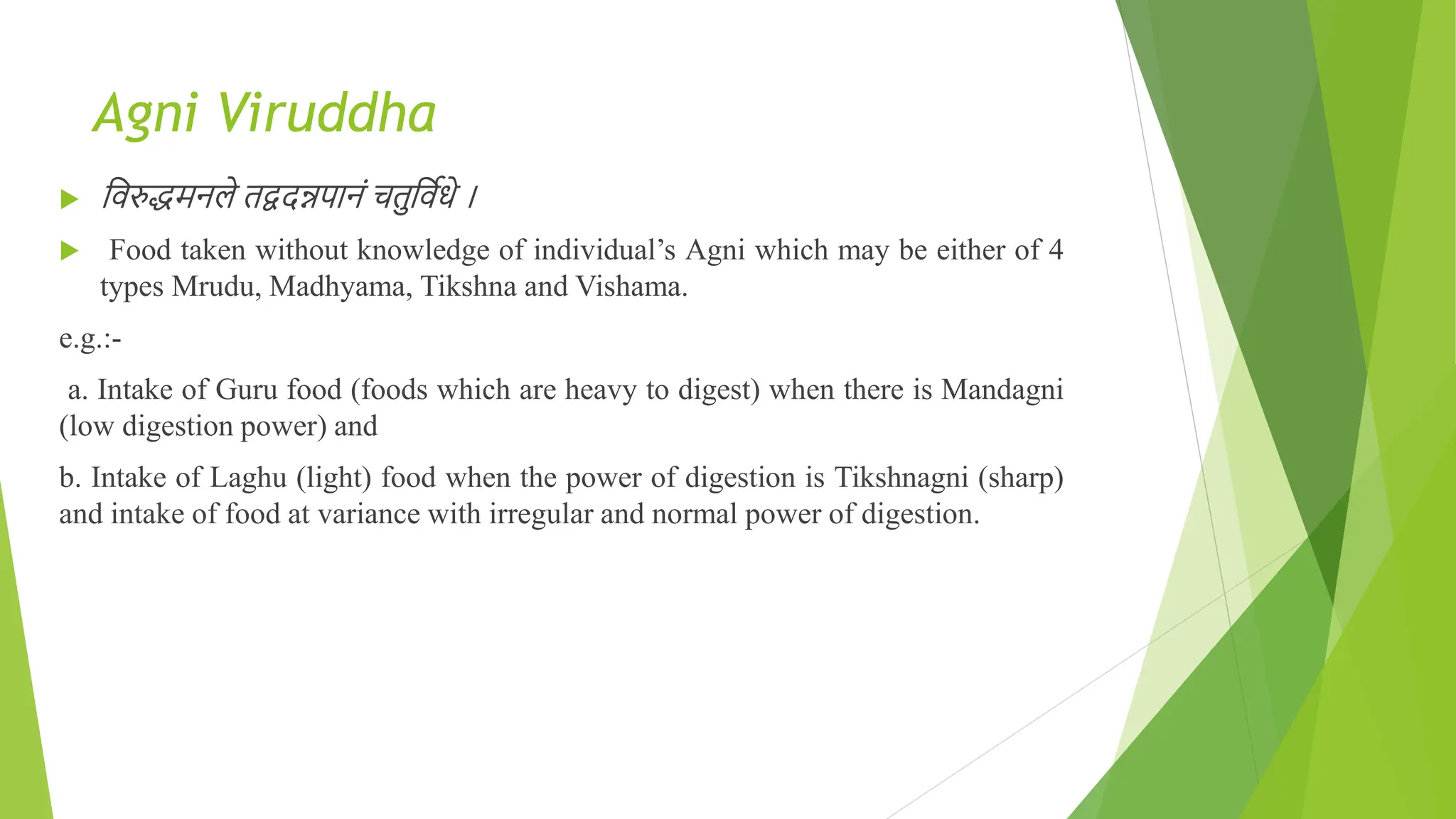 Concept of viruddha Aahara in ayurvedic science | PPTX