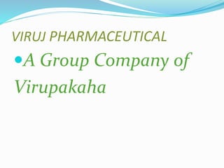 Obeticholic Acid Manufacturing in Hyderabad | PPT