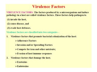 Virulence factor.pptx | Chemistry | Science