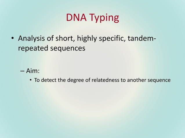 Virulence gene typing and its Applications in Genetic Engineering | PPT