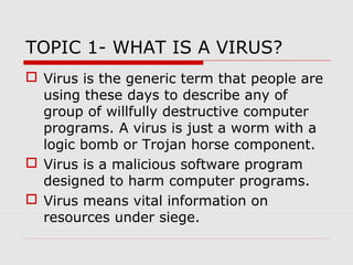 Information of Virus | PPT