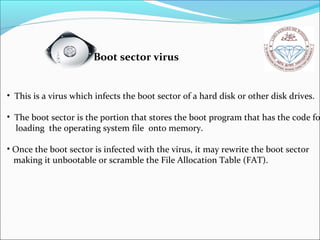 Virus & Computer security threats | PPS