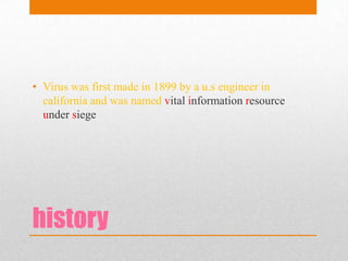 VIRUS PPT BY KABIR | PPTX
