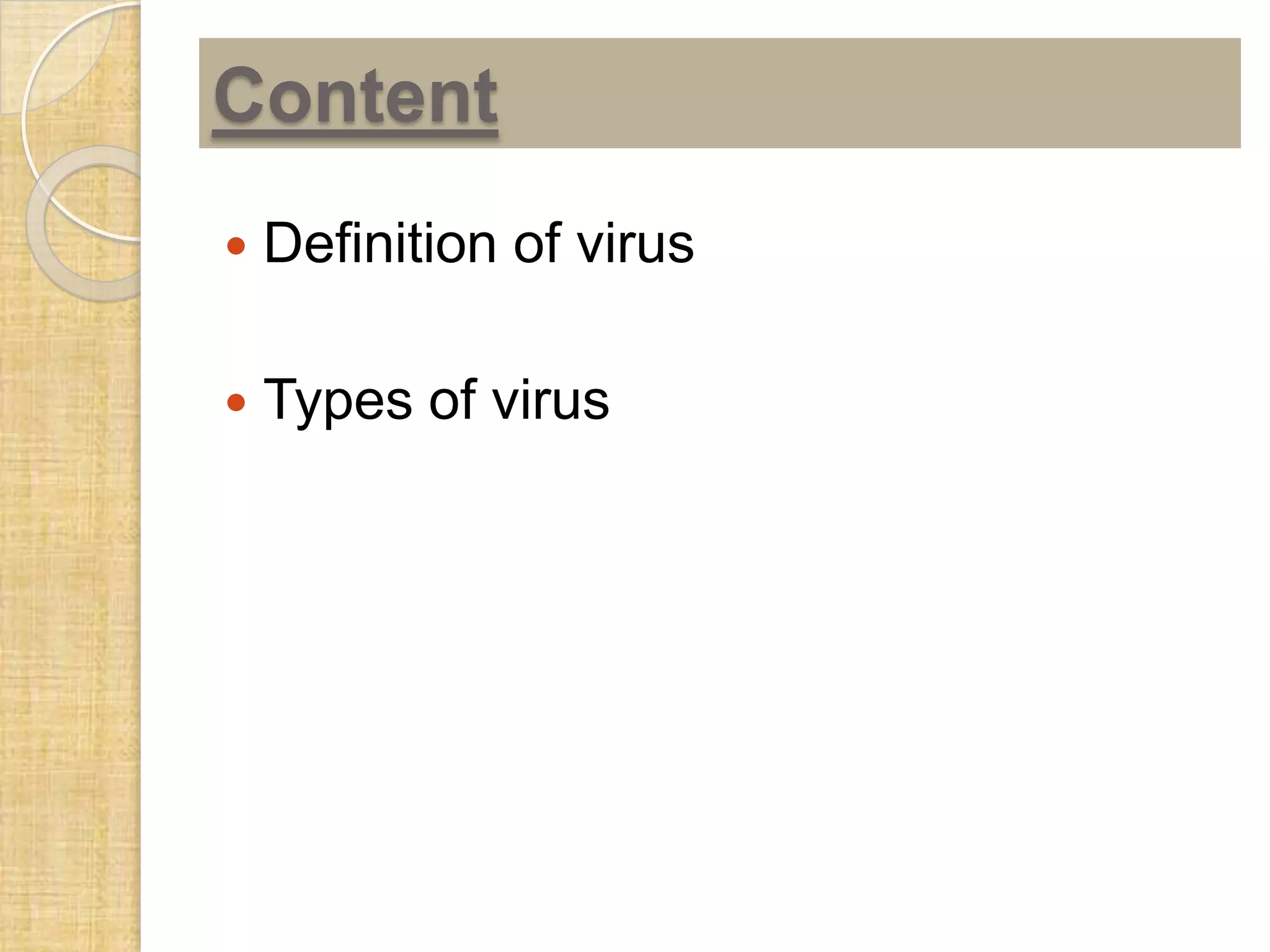 Virus slides | PPTX