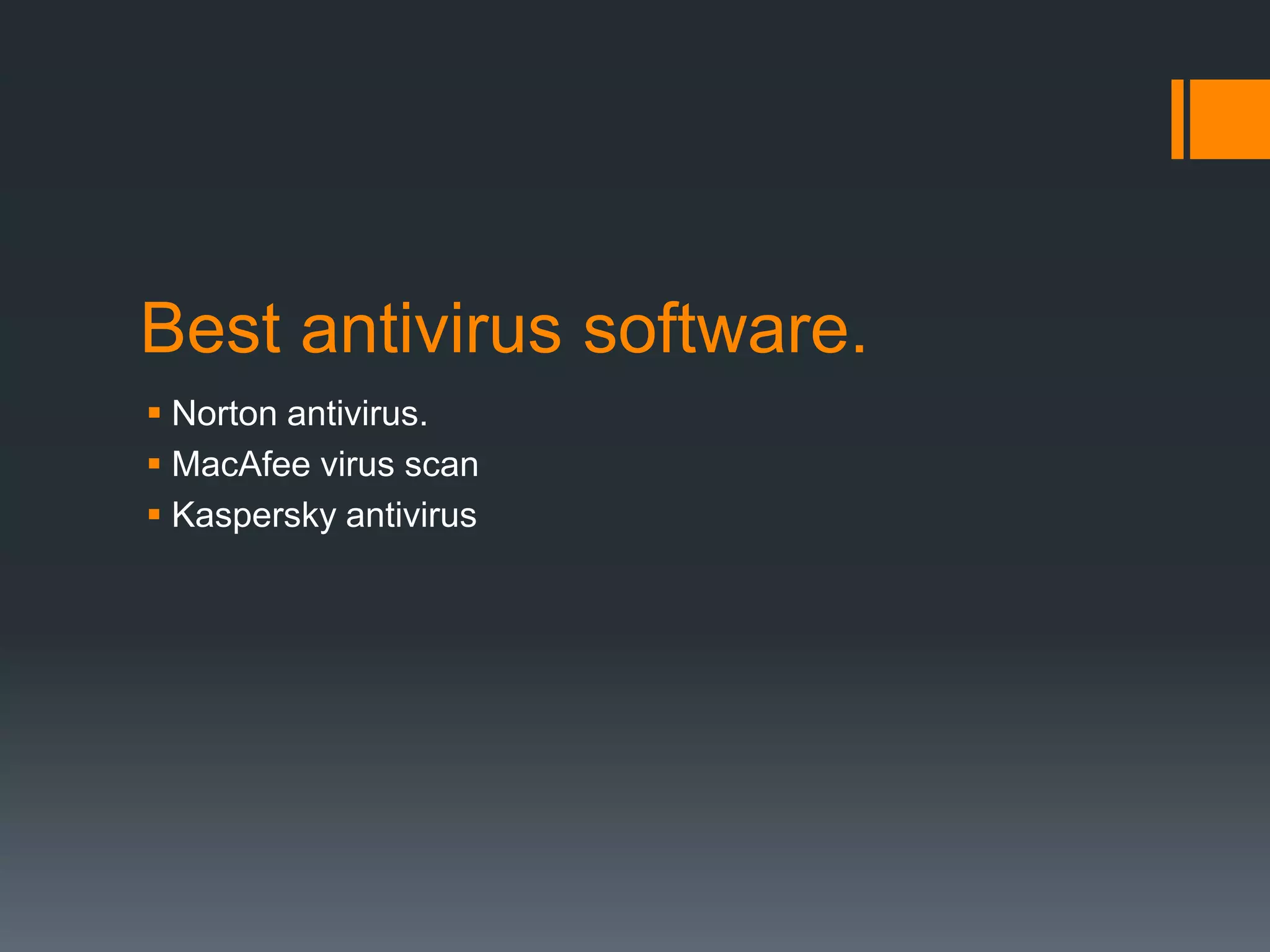 Computer Virus powerpoint presentation | PPTX