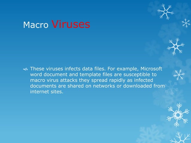 Computer Virus powerpoint presentation | PPTX