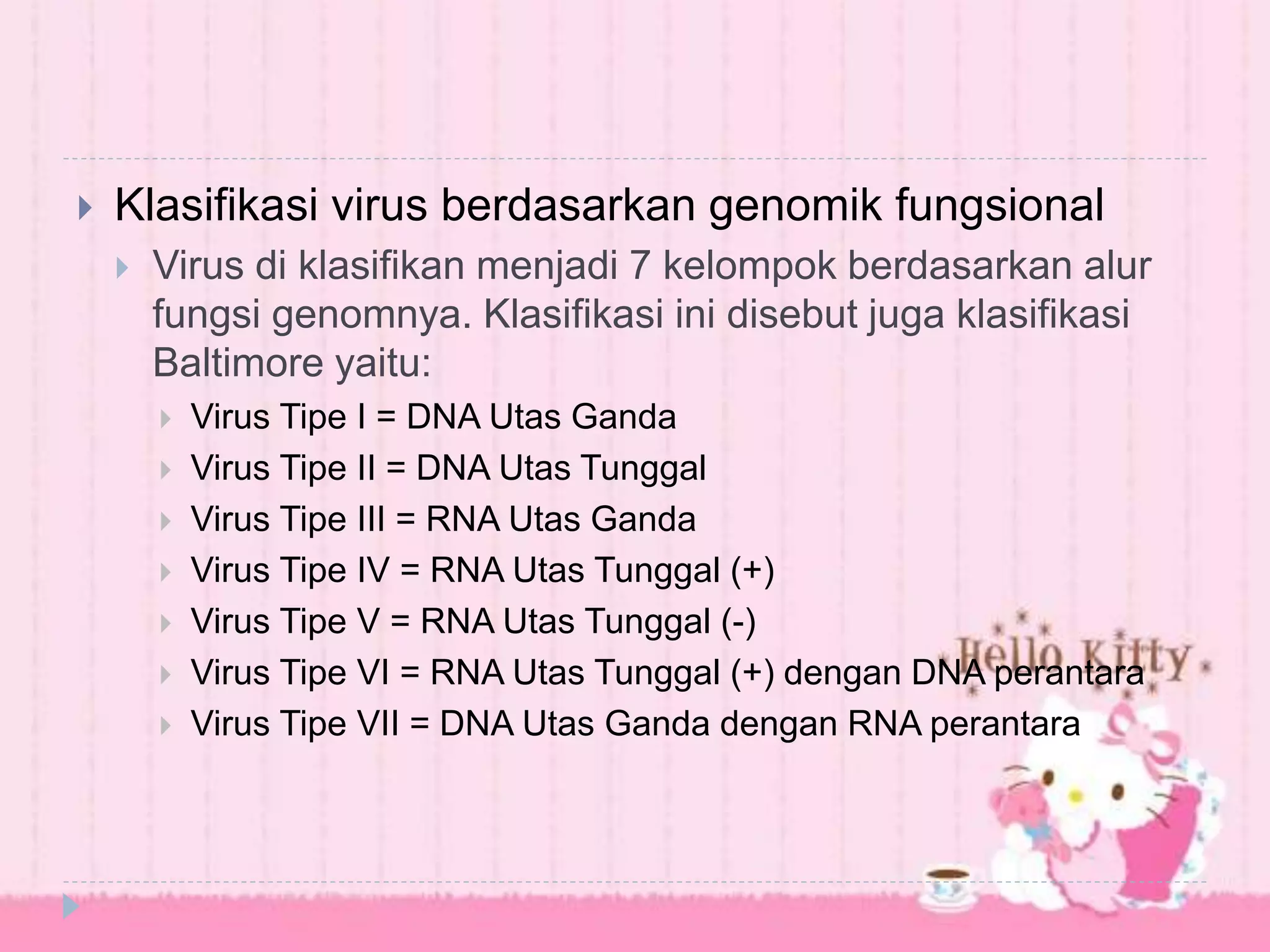 Virus kelas X | PPTX