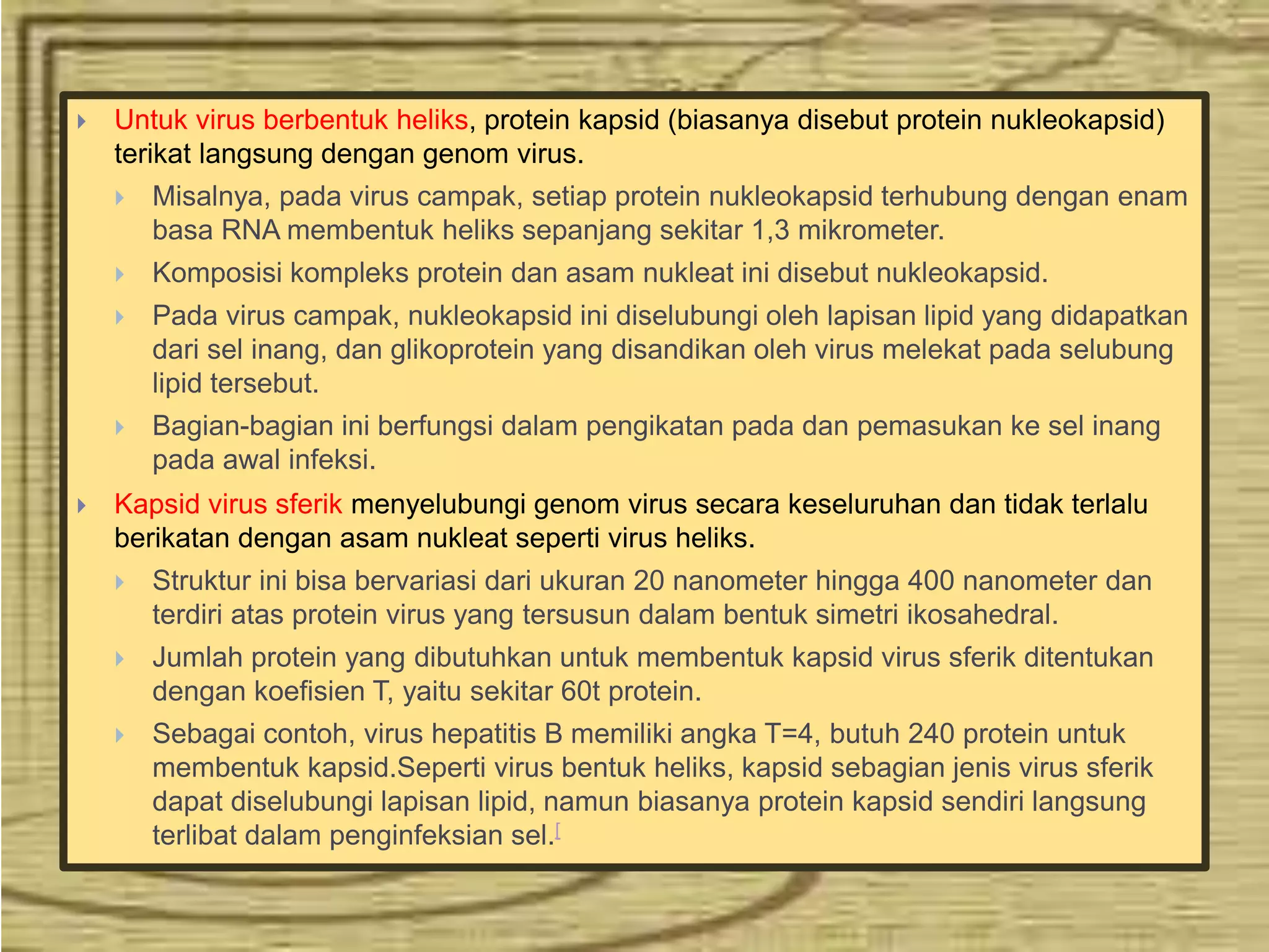 Virus kelas X | PPTX