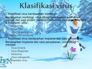 Virus kelas X | PPTX