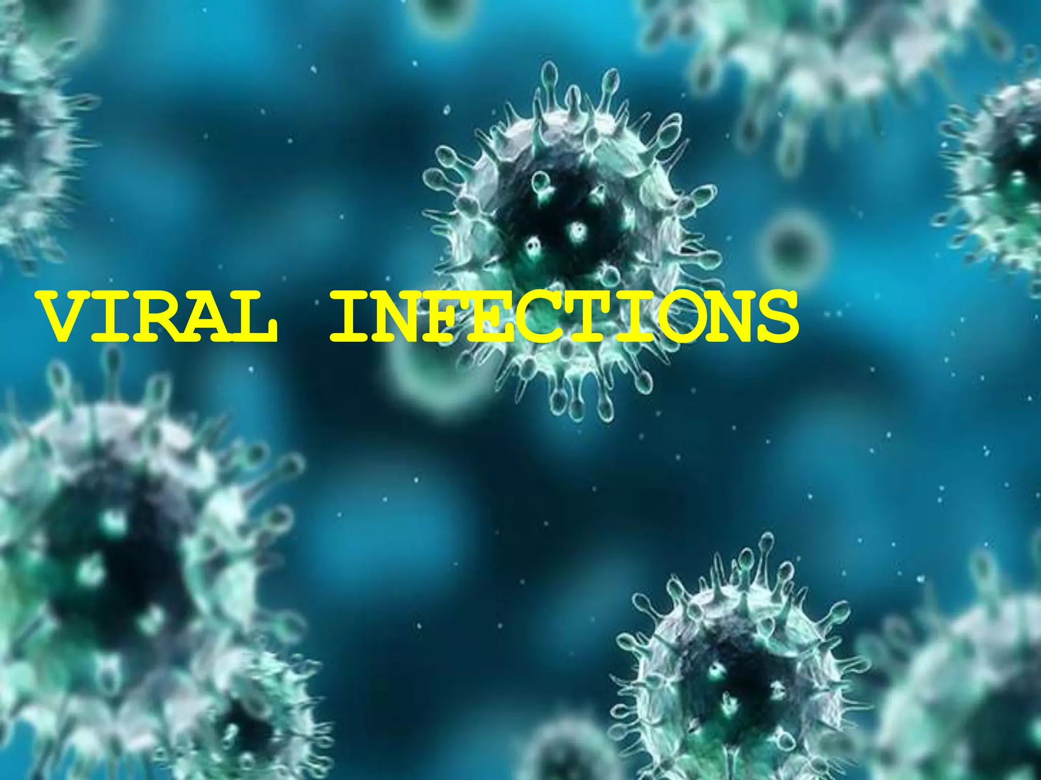 Virual infections | PPT