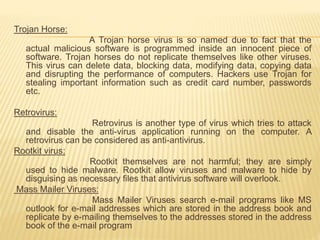 presentation on Virus | PPT