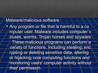 Virus | PPT | Technology & Computing