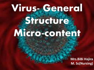 Virus- | PPTX | Biological Sciences | Science