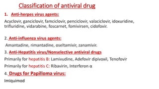 AntiViral drug | PPTX