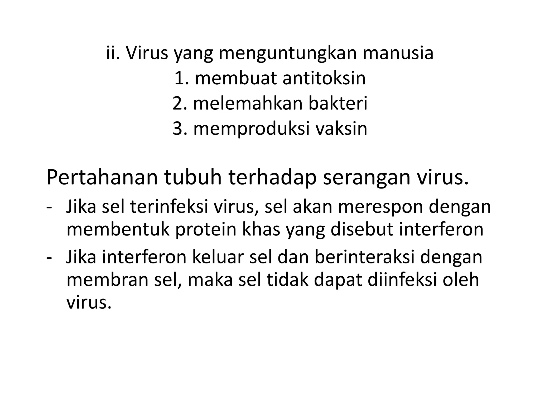 VIRUS.ppt Karakteristik/ ciri-ciri hidup Virs dan cara perkembangbiakannya | PPT