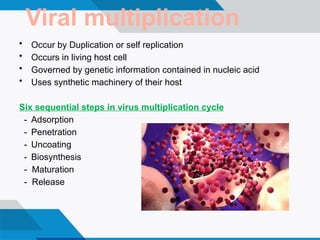 microbiology - Virus introduction, reproduction | PPT