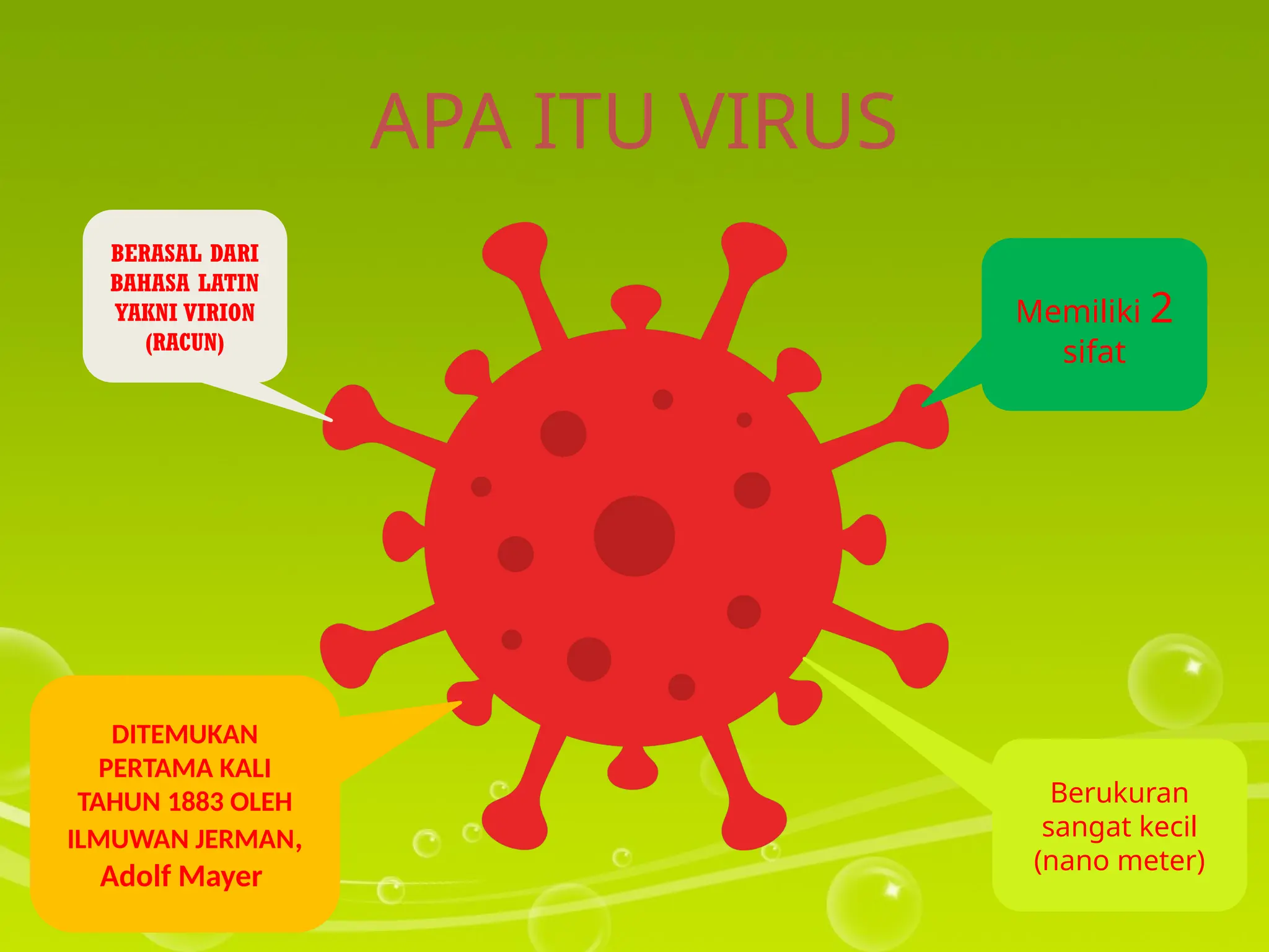 PPT Virus kelas 10 bab 2 kurikulum merdeka | PPTX