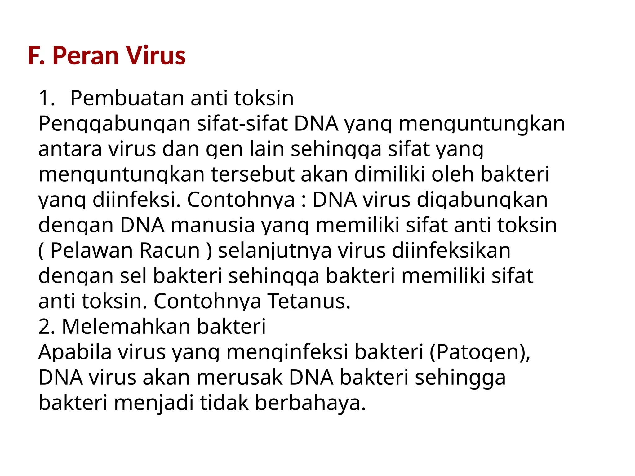 Virus Kelas X.pptx (karakteristik, klasifikasi, peran) | PPTX
