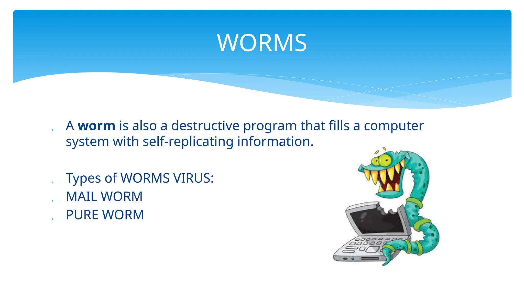 viruses and its types in the computer system | PPTX