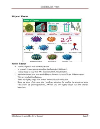 Virus - Classification , Replication of Virus , Viral Diseases ...