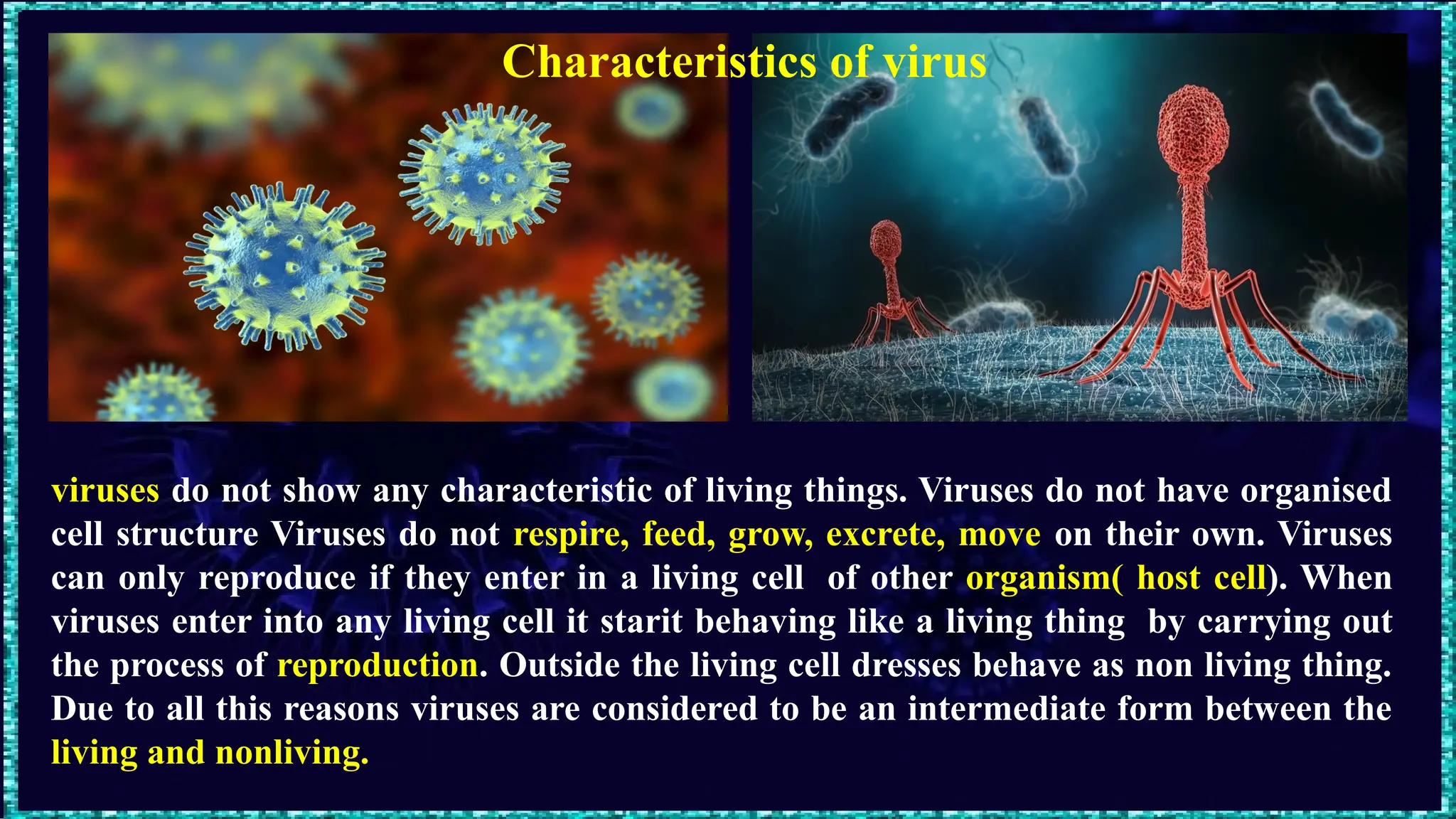 Microorganisms: Friend and Foe – VIRUS Chapter-2 Class 8- CBSE | PPTX