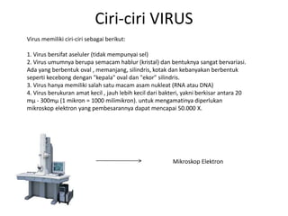 Biologi - VIRUS | PPTX