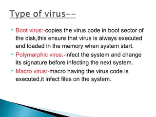 Virus and antivirus | PPT