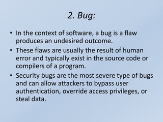 Virus and malware presentation | PPTX
