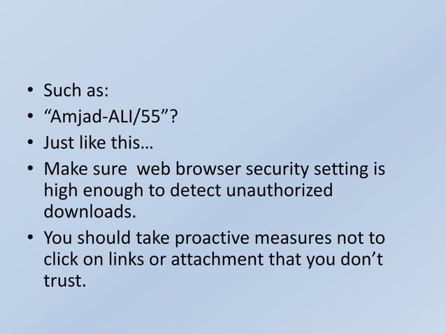 Virus and malware presentation | PPTX