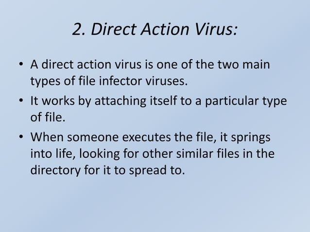 Virus and malware presentation | PPTX
