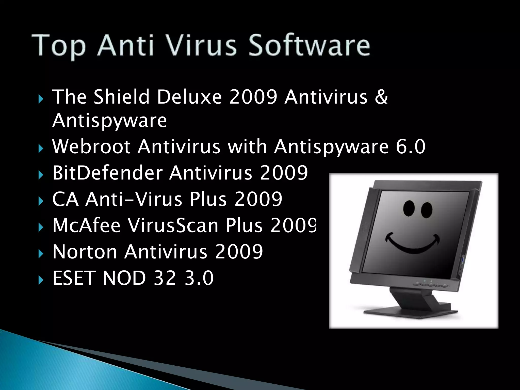 Virus and types of antivirus | PPTX | Operating Systems | Computer Software and Applications
