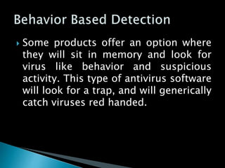 Virus and types of antivirus | PPTX | Operating Systems | Computer ...