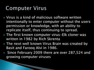 Virus and types of antivirus | PPTX | Operating Systems | Computer ...