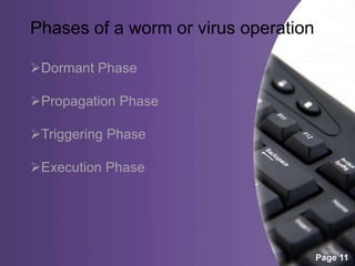 Virus and worms | PPTX