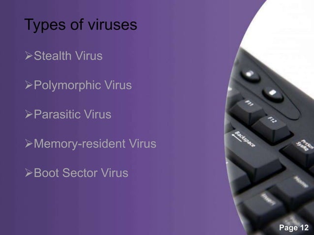 Virus and worms | PPTX | Antivirus Software | Computer Software and Applications