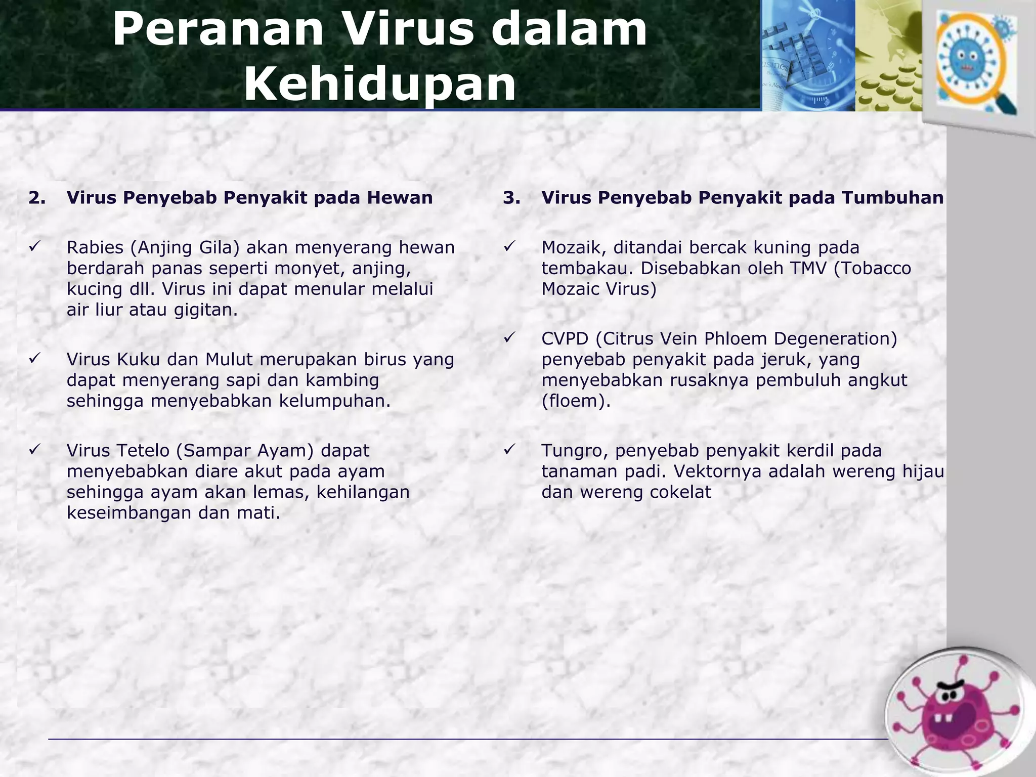 Virus bagian 2 | PPTX