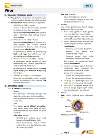 MATERI Virus KELAS XI SMA | PDF