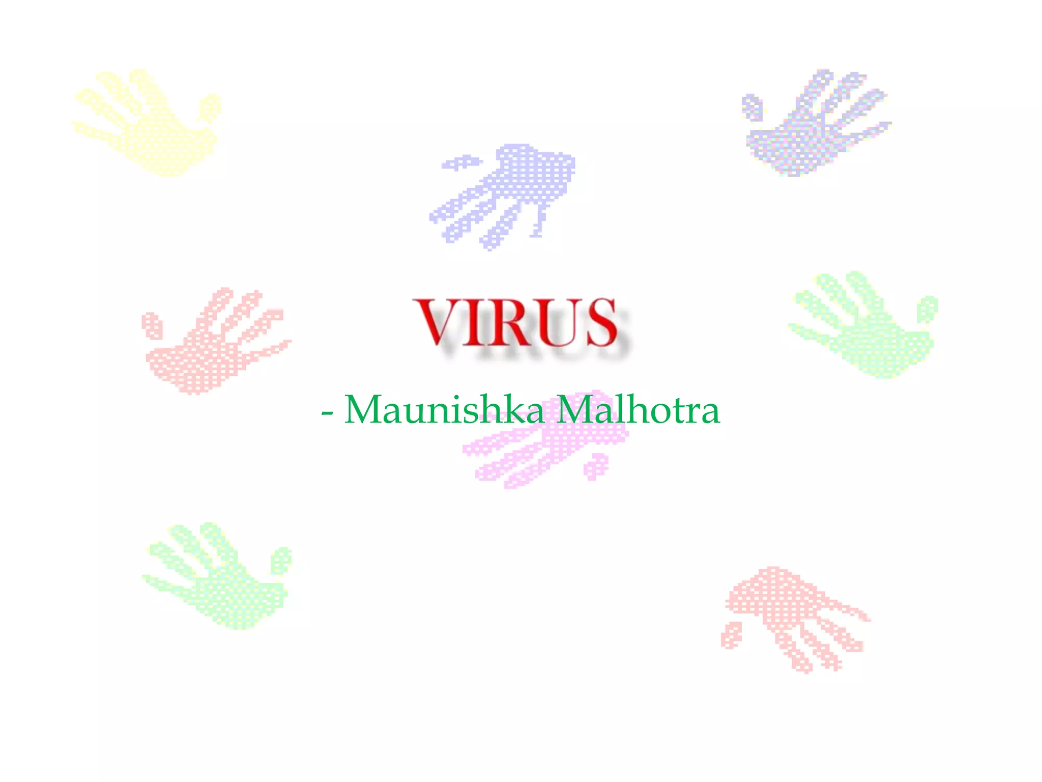 Virus class 7 | PPTX