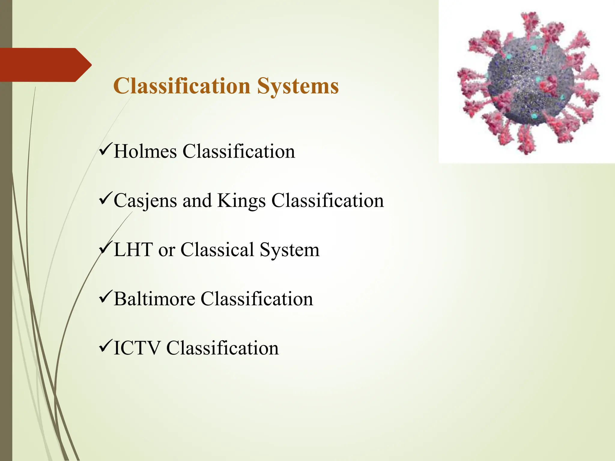 Virus_Classification of plant virus in virus | PPTX