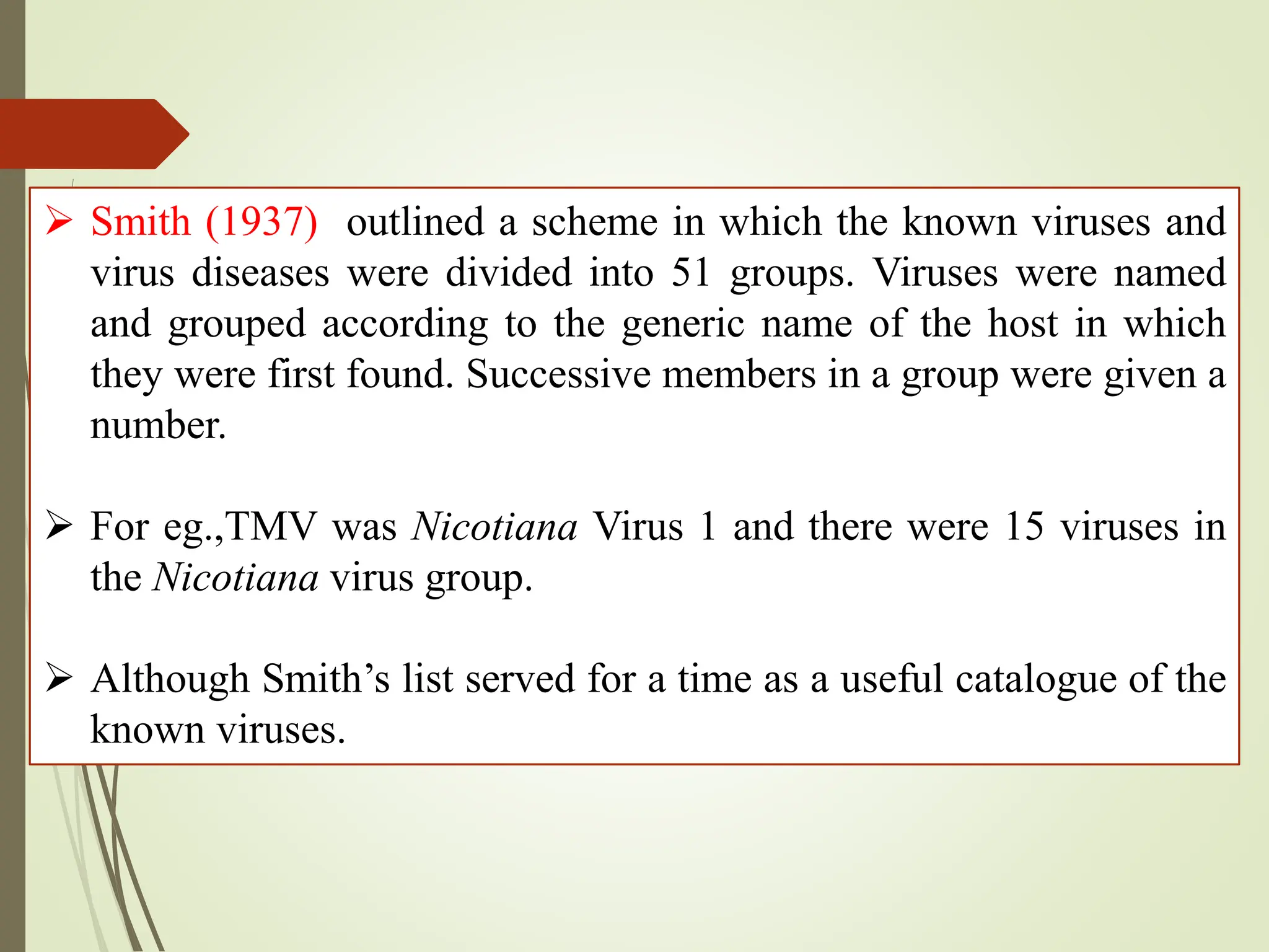 Virus_Classification of plant virus in virus | PPTX
