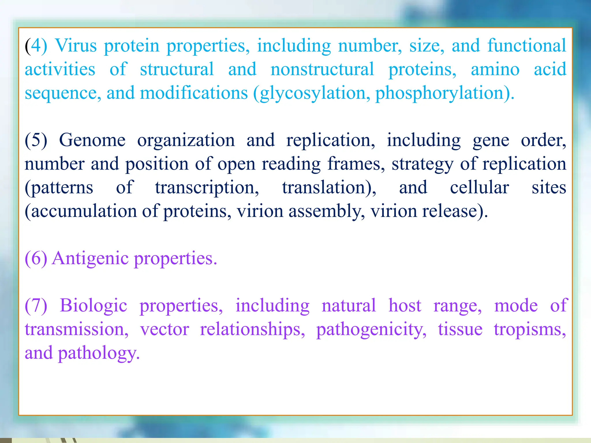 Virus_Classification of plant virus in virus | PPTX